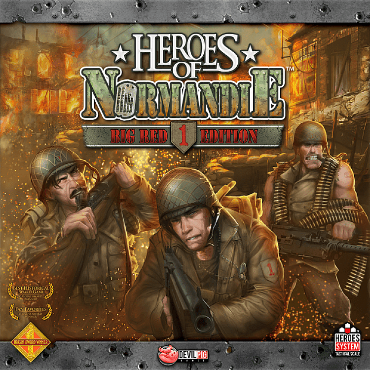 Buy Heroes of Normandie: Big Red One Edition only at Board Games India ...