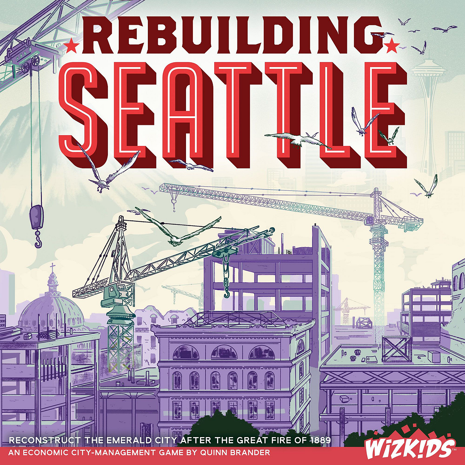 Buy Rebuilding Seattle only at Board Games India - Original Games, Best ...
