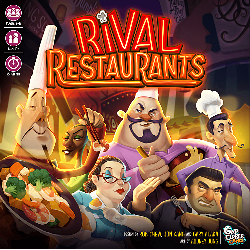 Rival Restaurants Retail | Gap Closer Games | Board Games India